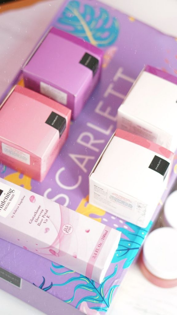Review Rangkaian Skincare Scarlett Brightening & Acne Day & Night Cream ...