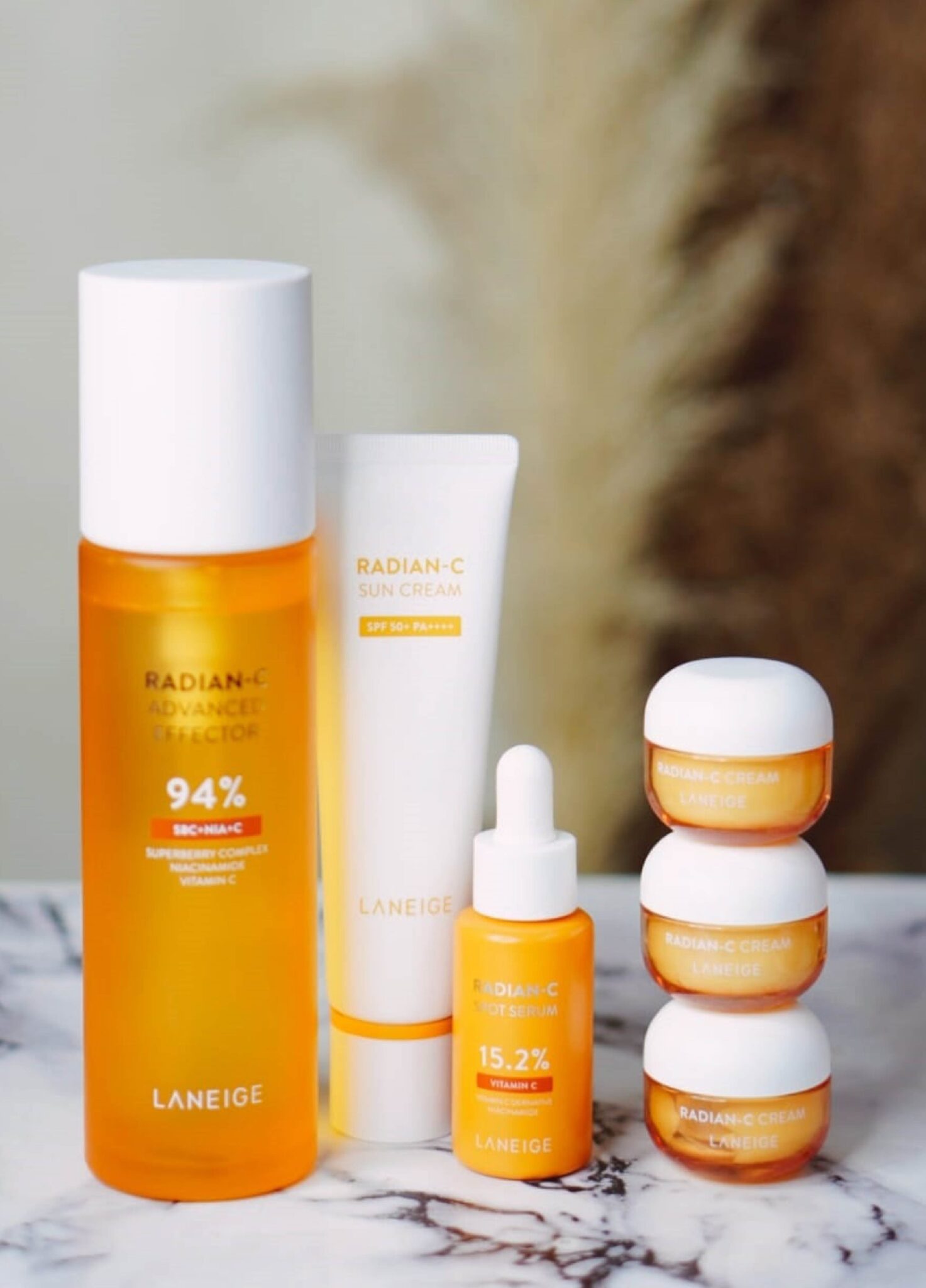 Review & Urutan Pemakaian Laneige Radian C Series di Kulit Kering ...