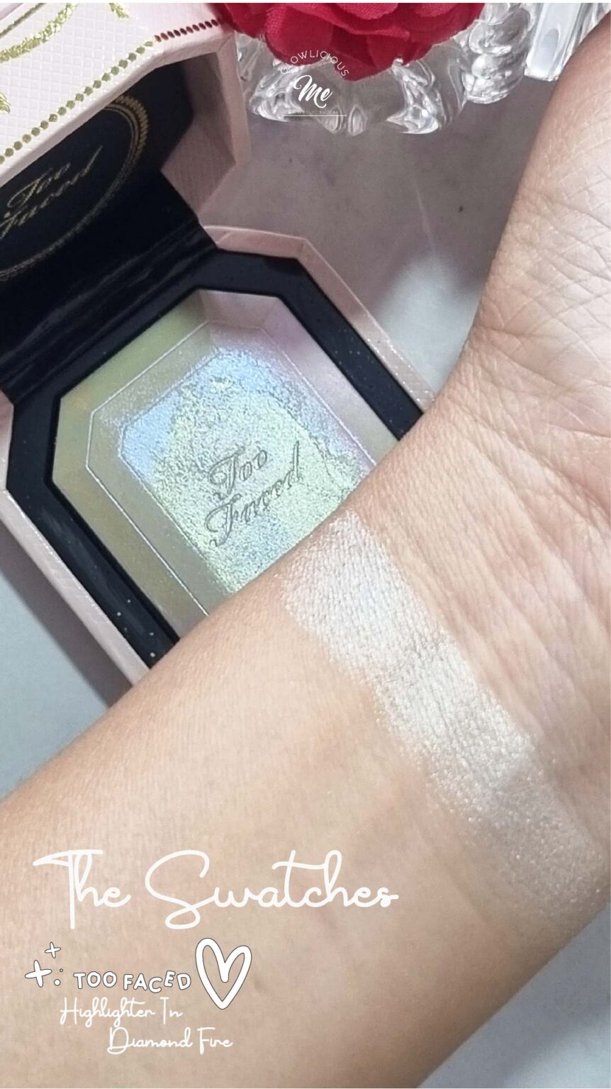 TOO FACED Diamond Light Highlighter Review - In Diamond Fire Review ...