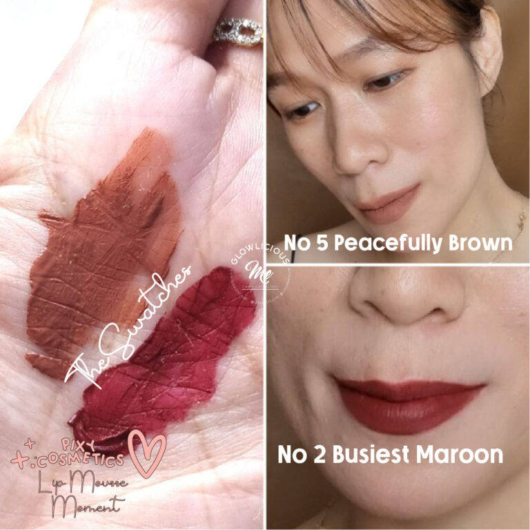 Pixy Lip Mousse Moments Review & Swatches | Tanpa Base Makeup ...