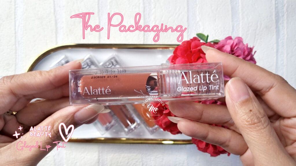 Alatte Glazed Lip Tint Review & Swatches | Tanpa Base Makeup | Glowlicious.Me